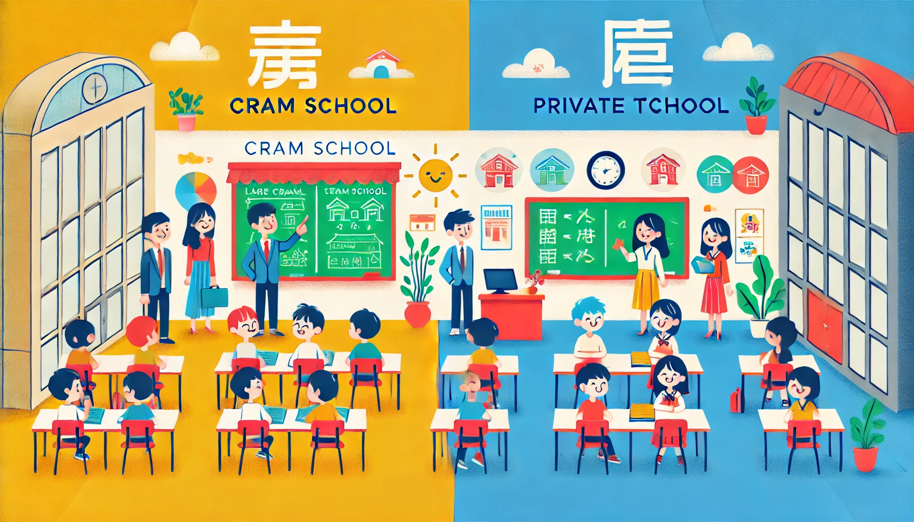 予備校と塾の違いを徹底解説！自分に合う学びの選び方